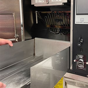 How to Clean a Broaster Ventless Fryer